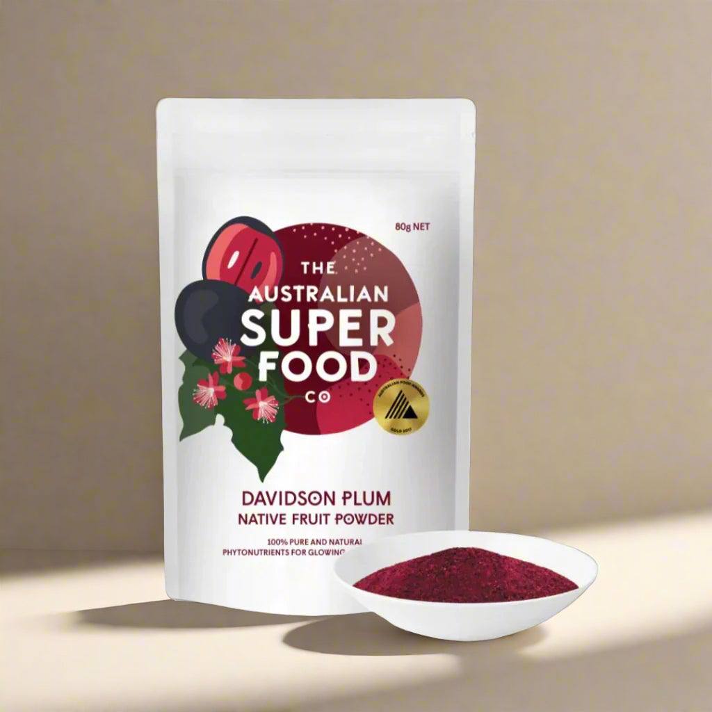 Freeze Dried Davidson Plum Native Fruit Powder - 80g – The Powder Company